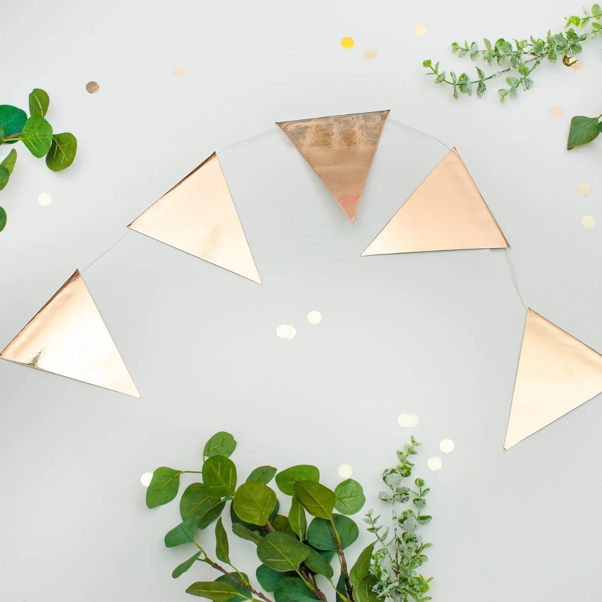 Gold Pennant Bunting