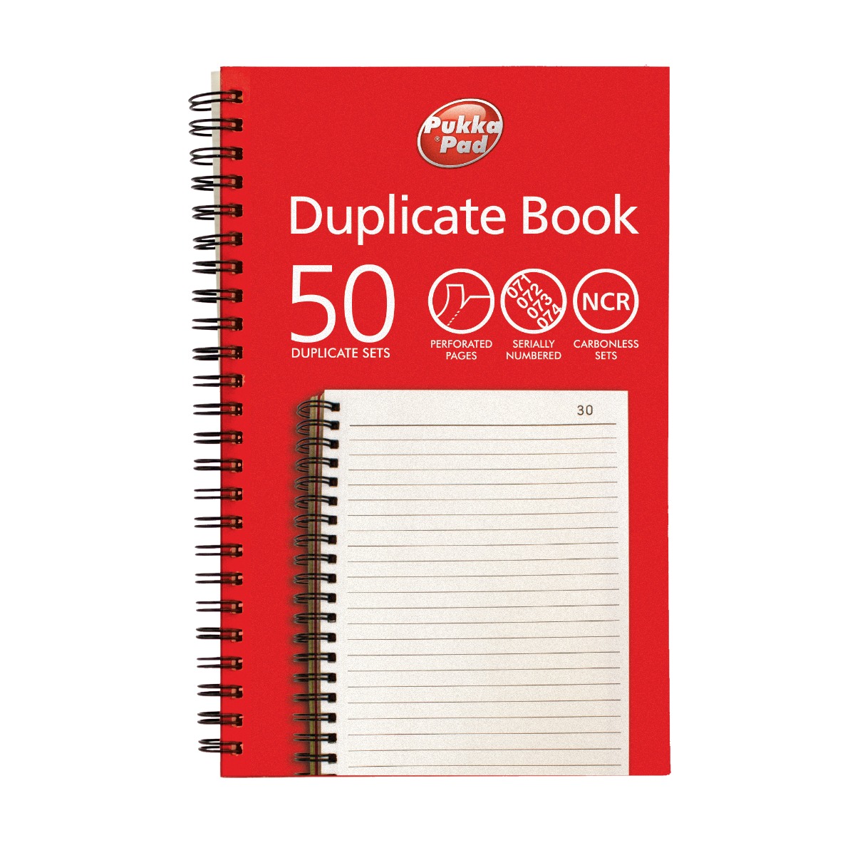 Pukka Pad Wirebound Duplicate Book 210 x 130mm pack 5