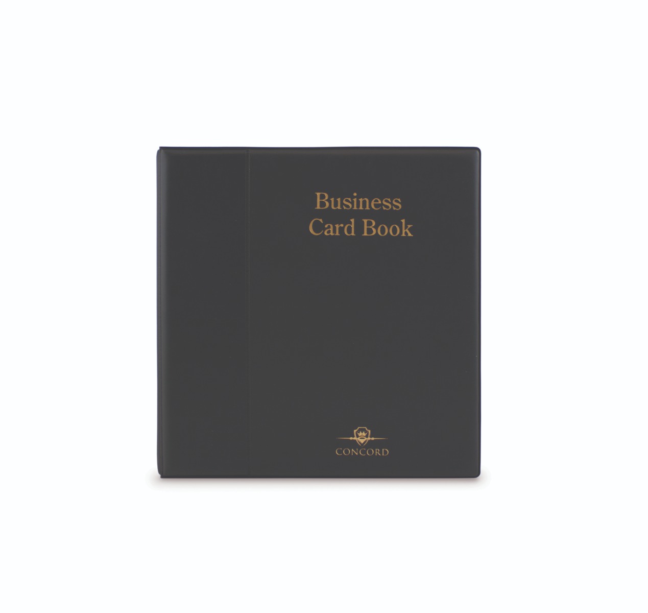 Concord Business Card Book - Black 280mm x 292mm Large Binder