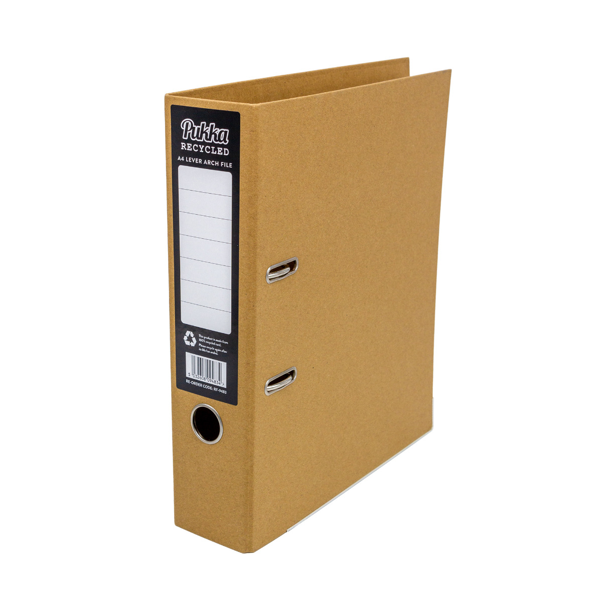 Kraft Recycled Box File - Pukka Pads