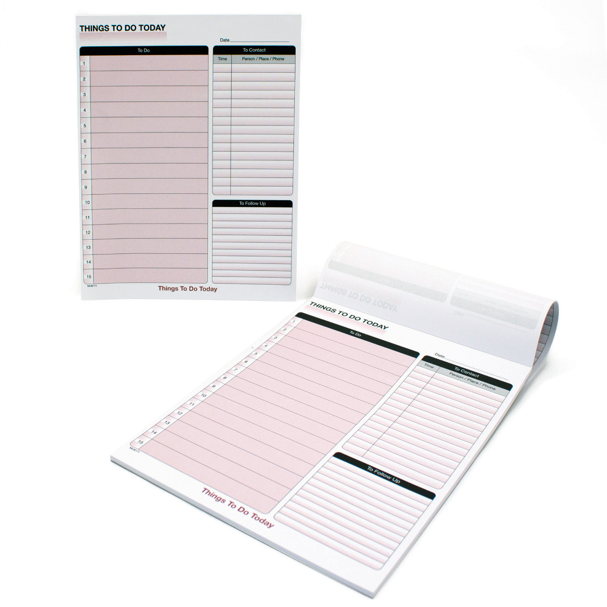 Things To Do Today Wirebound Pad Pack of 5