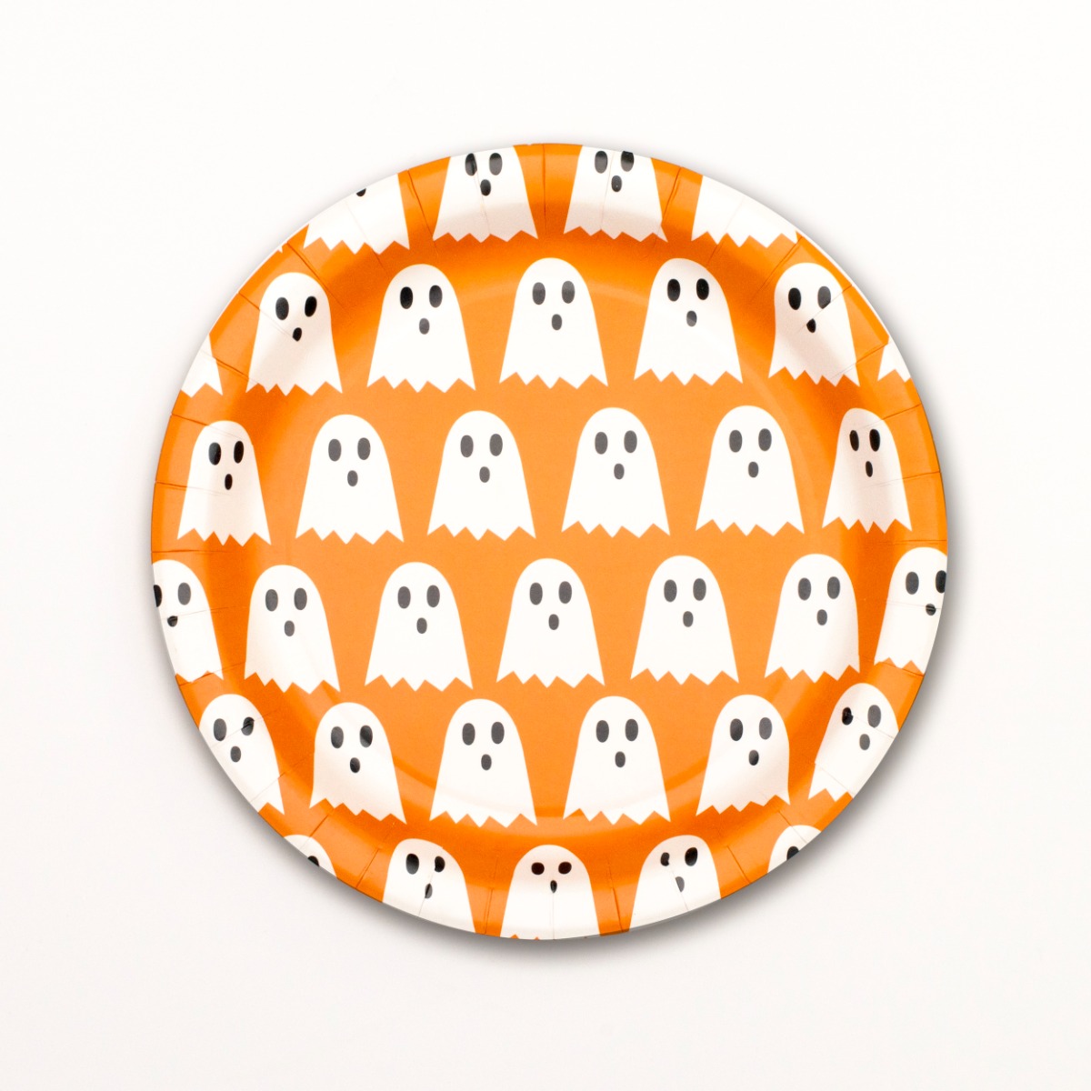 Pukka Party Halloween Ghost Plates - Pack of 8