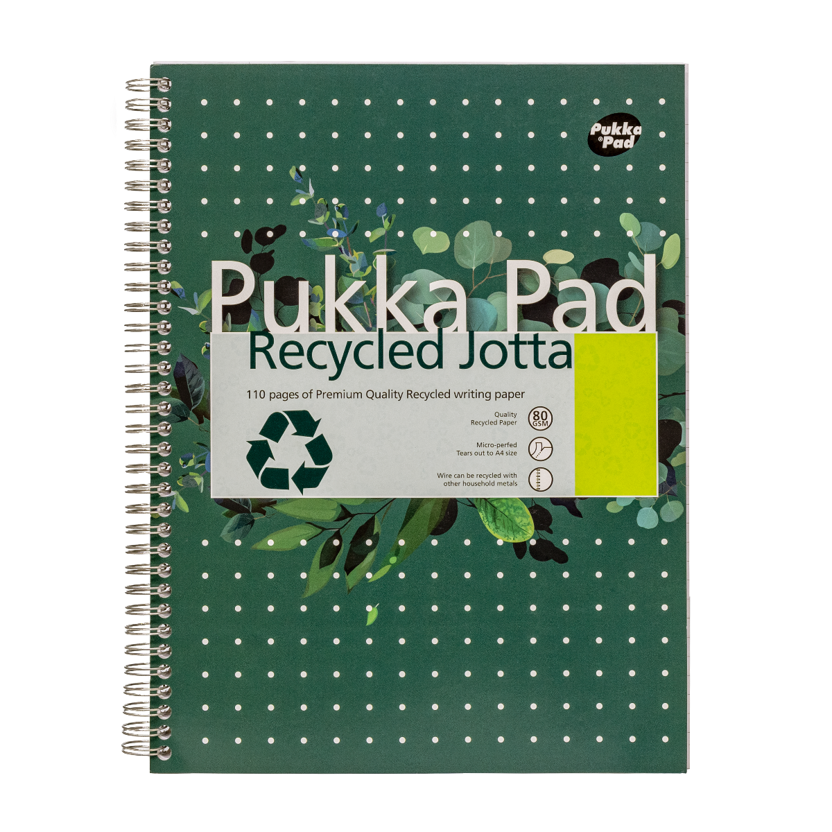 A4 Recycled Notepad Pack of 3 -Pukka Pads