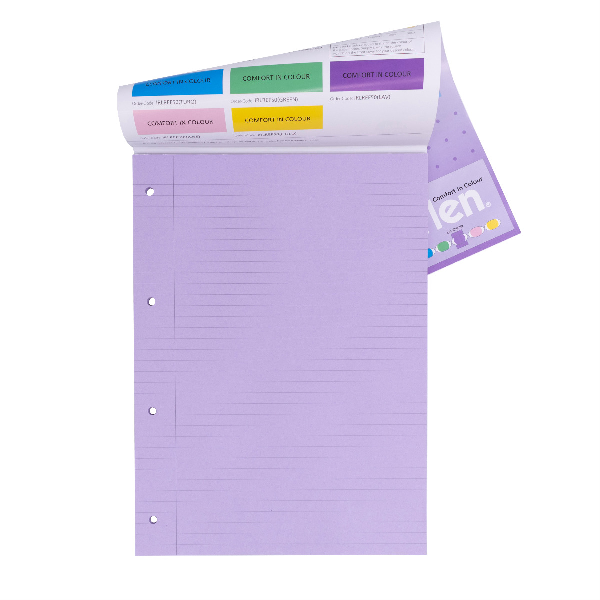 Pukka Pads Irlen A5 Exercise Books in Lavender - Pack of 5